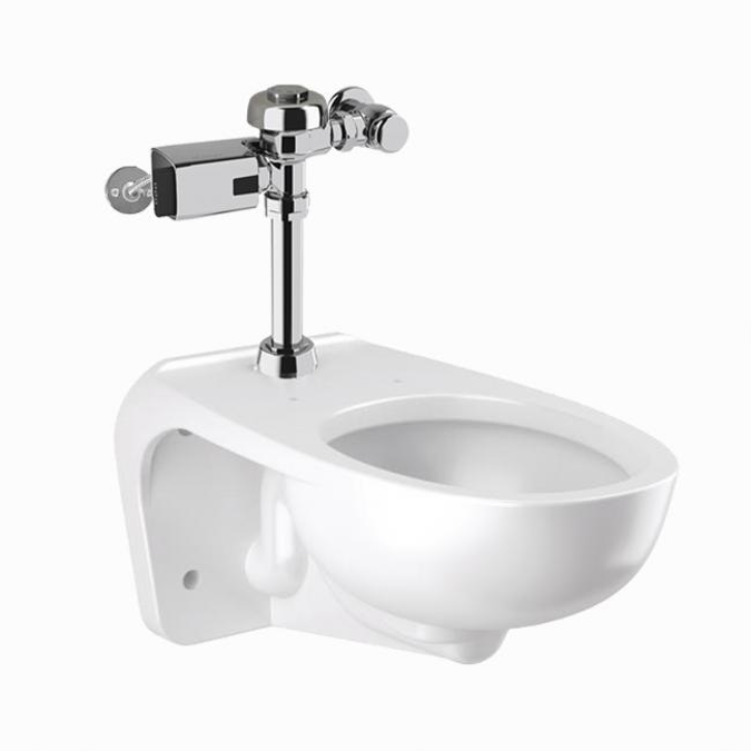 BIM objects - Free download! WETS-2450.1426 ST-2459 Water Closet and ...