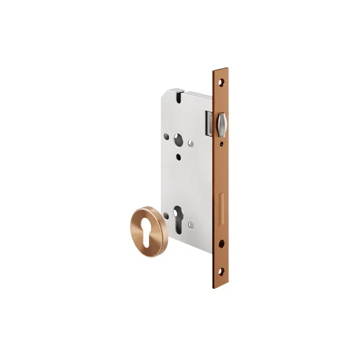 BIM objects - Free download! Roller Mortice Lock - 60mm Backset | BIMobject