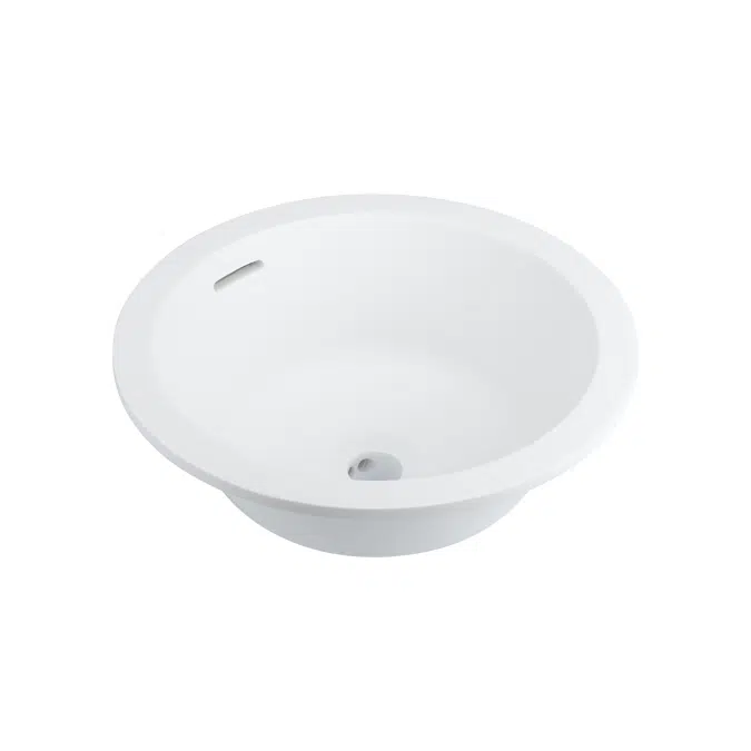 BIM objects - Free download! Zuri Undercounter Round Basin | BIMobject