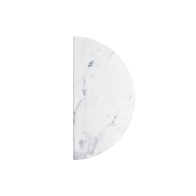BIM objects - Free download! Half Moon Entry Door Pull Set | BIMobject