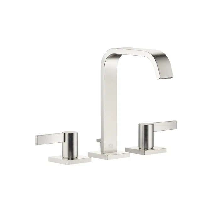 BIM objects - Free download! 20713670 IMO Three-hole basin mixer with ...