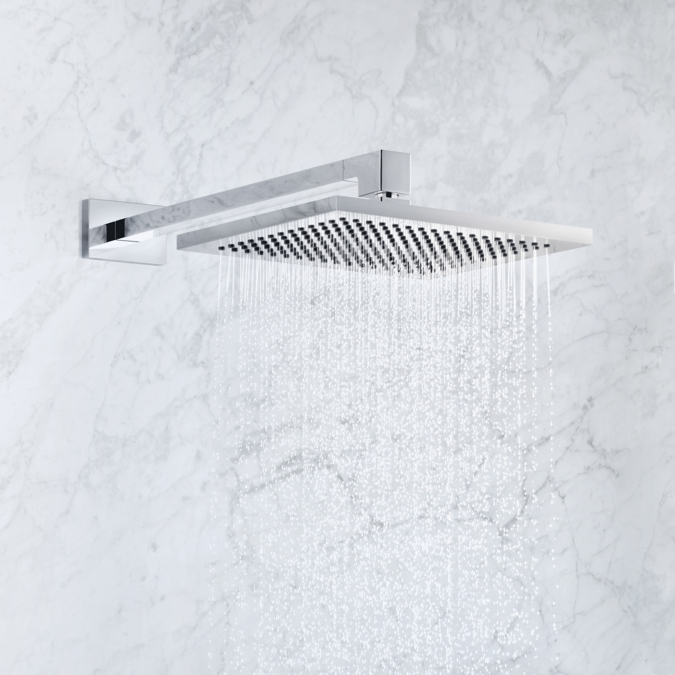 BIM objects - Free download! 28765980 Dornbracht Rain shower with wall ...