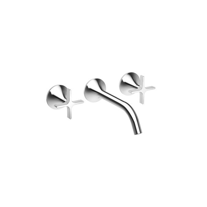 Objetos BIM - ¡Descarga gratis! 36712809 VAIA Wall-mounted basin mixer ...