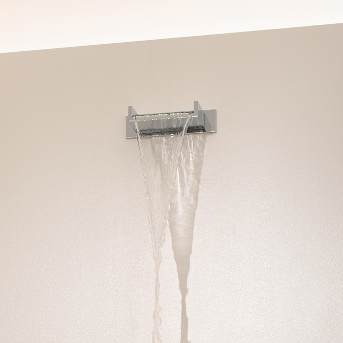 BIM objects - Free download! 13420979 WATER FALL Cascade spout for wall ...