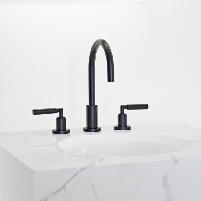 BIM objects - Free download! 20713882 Tara. Three-hole basin mixer with ...