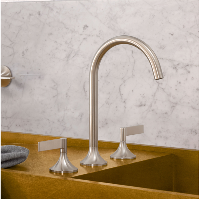 BIM objects - Free download! 20713819 VAIA Three-hole basin mixer with ...