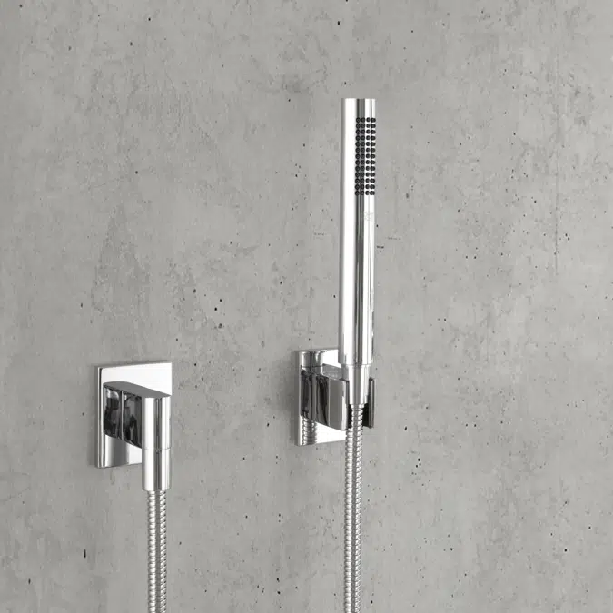BIM objects - Free download! 27808980 Dornbracht Hand shower set with ...