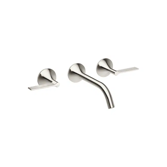 BIM objects - Free download! 36712819 VAIA Wall-mounted basin mixer ...