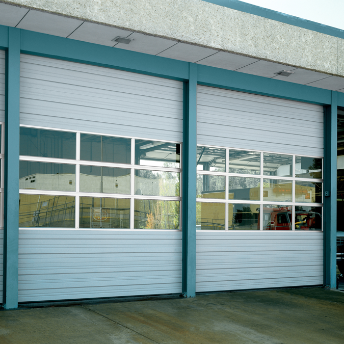 BIM objects - Free download! Sectional Steel Doors - 430 | BIMobject