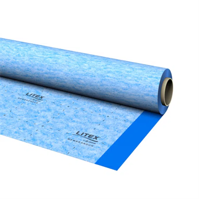 BIM objects - Free download! Litex Membrane Sheet System on wall ...
