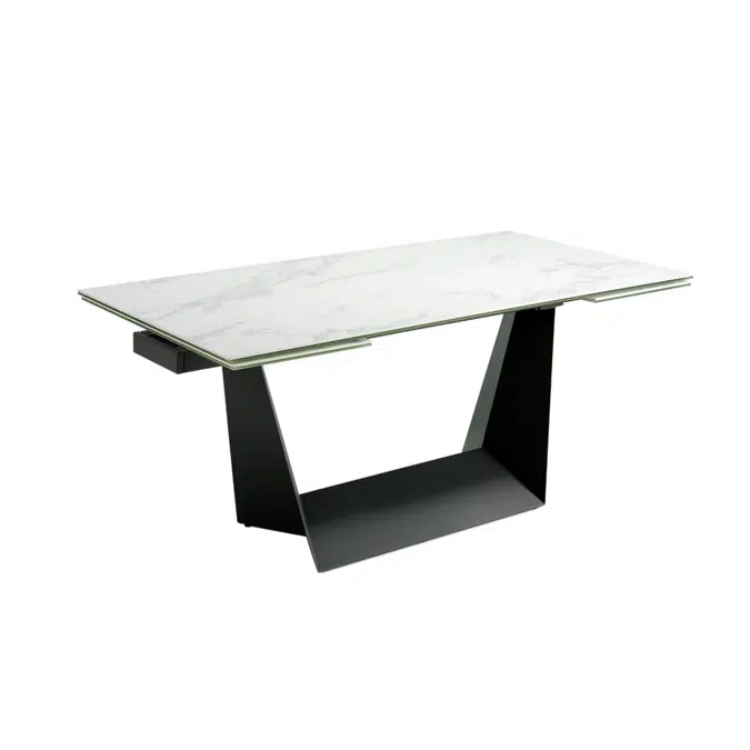 BIM objects - Free download! Extendable porcelain and black steel ...