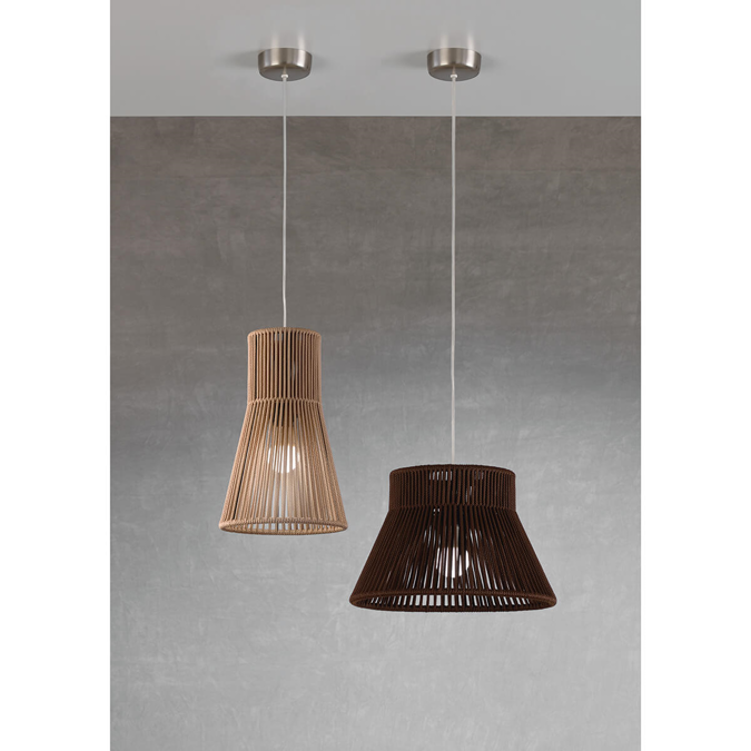 BIM objects - Free download! KORA: Pendant lamp.Ø24 H38cm. | BIMobject