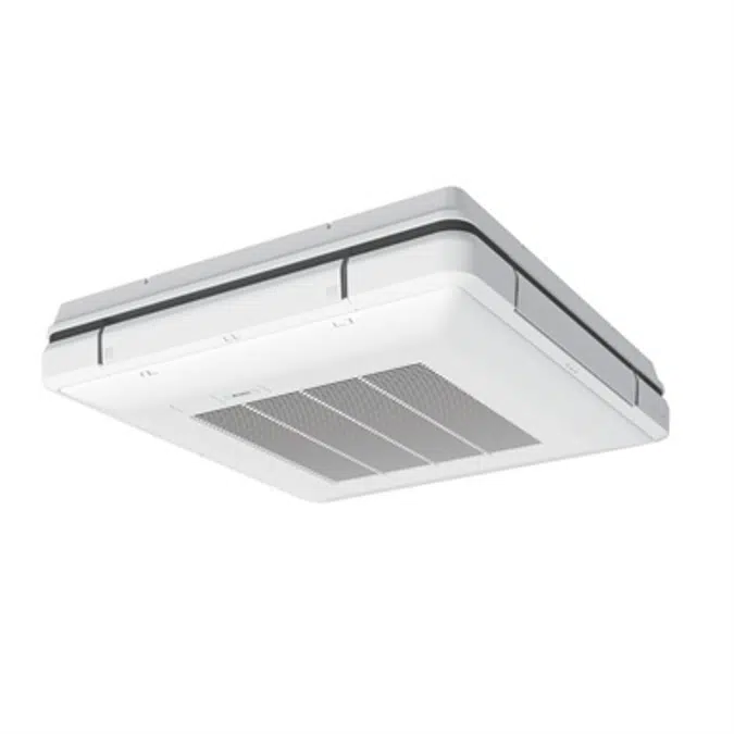 BIM objects - Free download! 4-way blow ceiling suspended unit (FXUQ-A ...