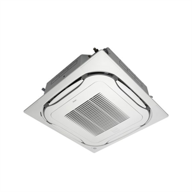 BIM objects - Free download! Round flow cassette (FXFQ-A) | BIMobject