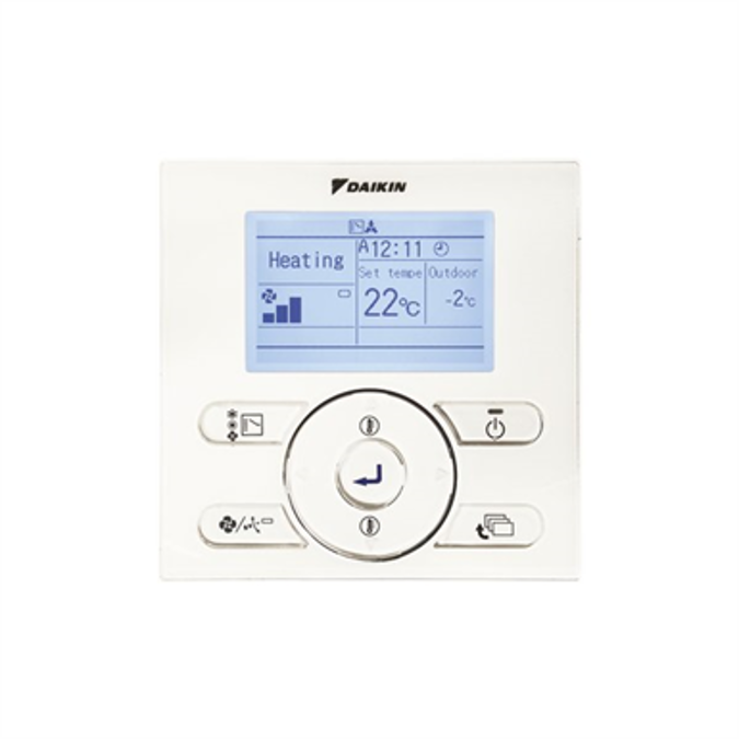 BIM objects - Free download! BRC1E52A (Wired remote control) | BIMobject