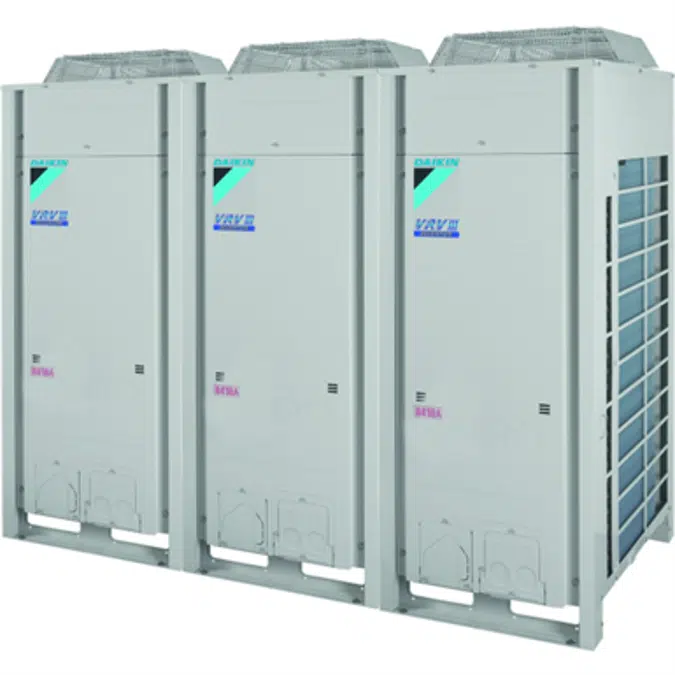 BIM objects - Free download! VRV - Outdoor Units Heat Recovery | BIMobject