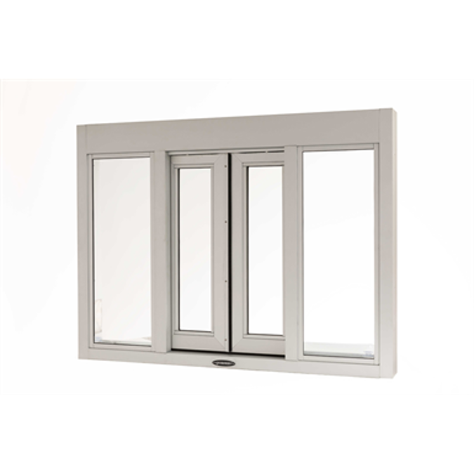 BIM objects - Free download! BPSC-4836 Bi-Parting Transaction Window ...