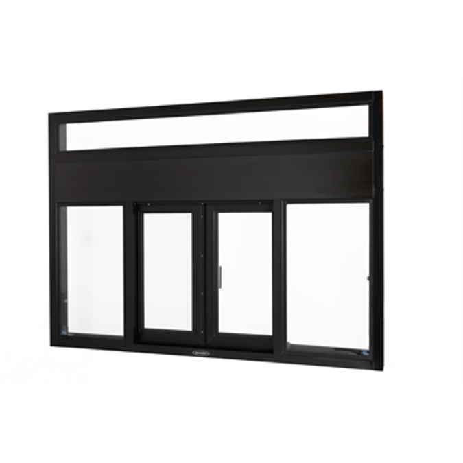 BIM objects - Free download! BP-7252E Bi-Parting Automatic Sliding ...