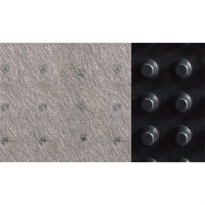 BIM objects - Free download! Newton 410 GeoDrain Externally Applied ...