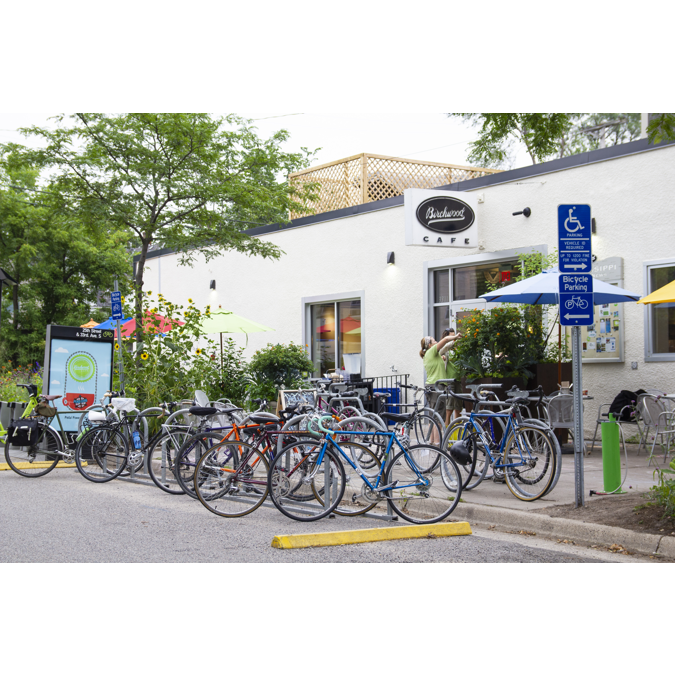 BIM objects - Free download! Cycle Stall Basic | BIMobject