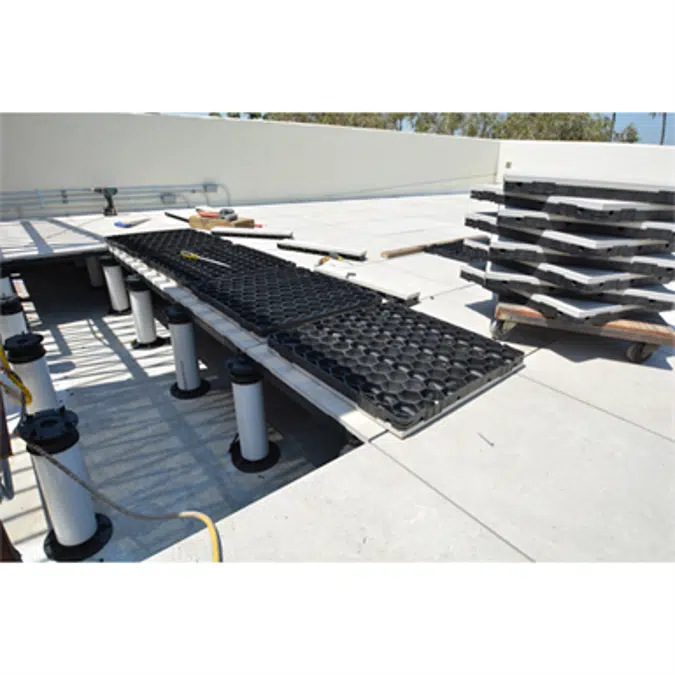 BIM objects - Free download! Hex-Tray™ Wind-Uplift System | BIMobject