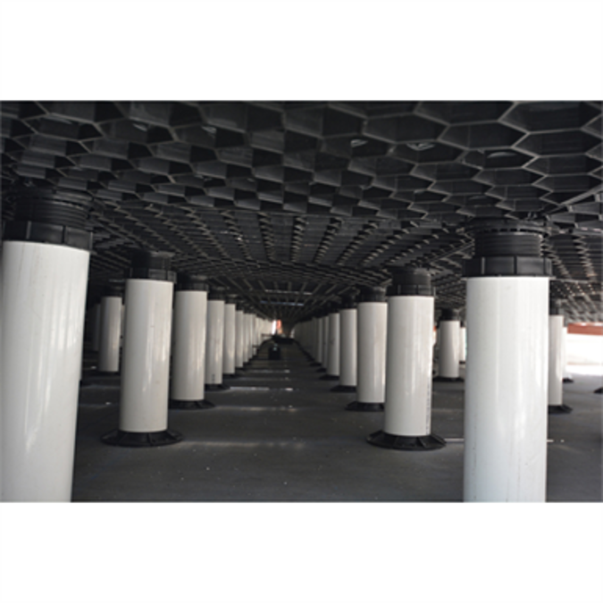 Objetos Bim - Download gratuito Hex-Tray™ Wind-Uplift System | BIMobject