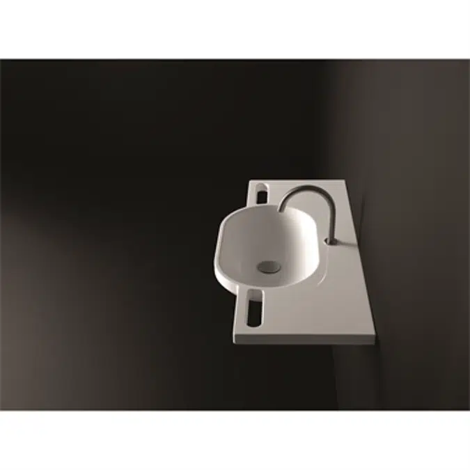 BIM objects - Free download! HEWI Washbasin 950-11-201 | BIMobject