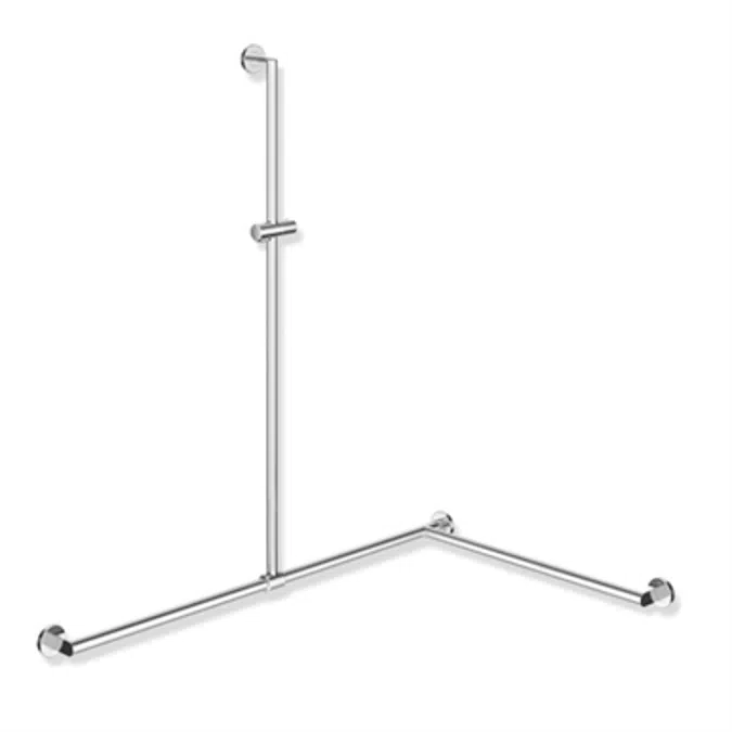 BIM objects - Free download! Rail with sideways adjustable vertical ...