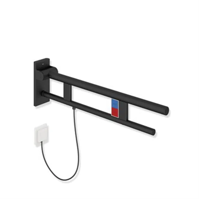 Objetos BIM - ¡Descarga gratis! HEWI Hinged support rail Duo 900-50 ...