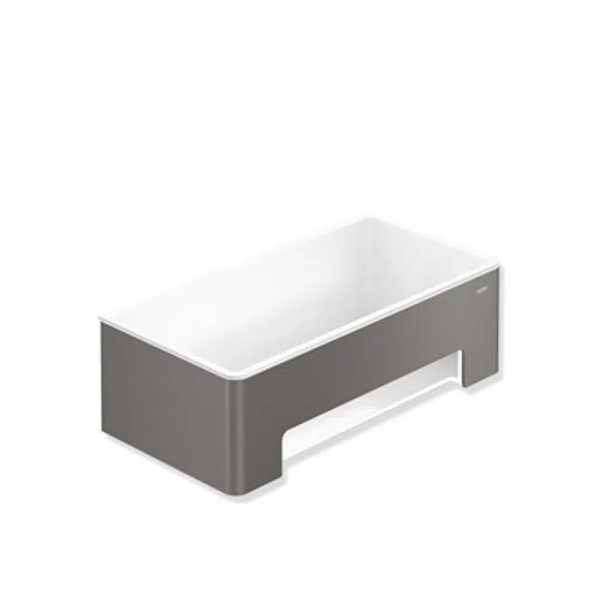 BIM objects - Free download! Shower basket, straight | BIMobject