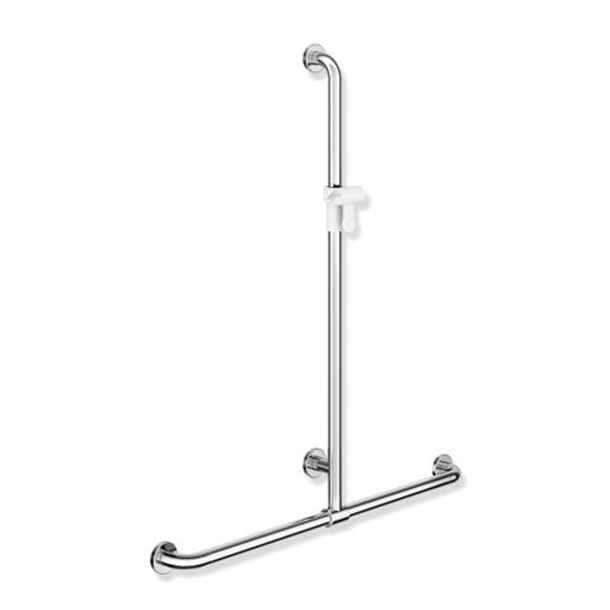BIM objects - Free download! HEWI 801-35-41051 Shower grab rail with ...
