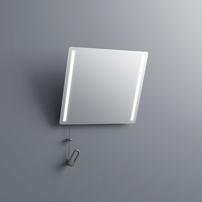 BIM objects - Free download! HEWI LED Adjustable mirror basic 801-01 ...
