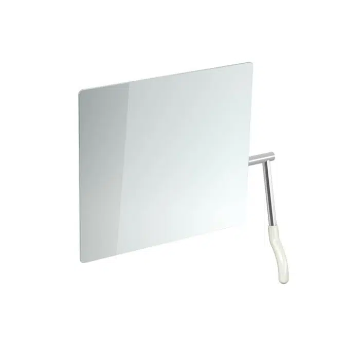 BIM objects - Free download! HEWI Adjustable mirror 802-01-100R | BIMobject