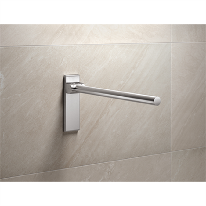 BIM objects - Free download! Hinged support rail Mono, Design B | BIMobject