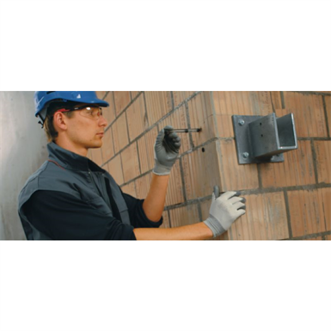 BIM objects - Free download! Standard anchor rod for injection HIT-V-5. ...