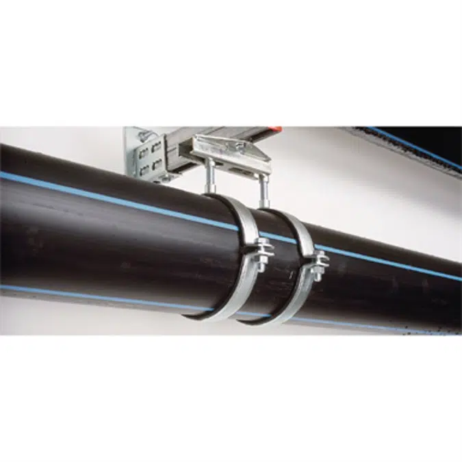 BIM objects - Free download! Heavy-duty pipe ring MP-MXI-F HVAC | BIMobject