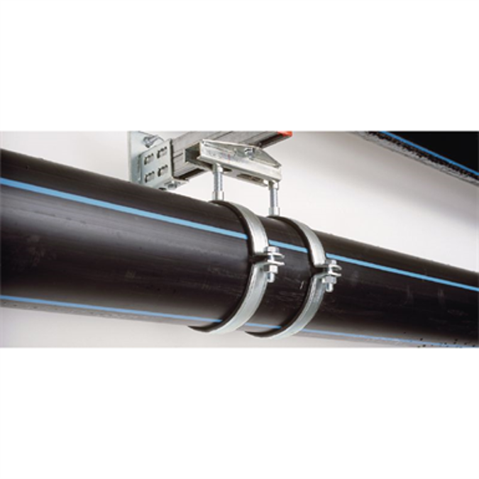 BIM objects - Free download! Heavy-duty pipe ring MP-MXI HVAC | BIMobject