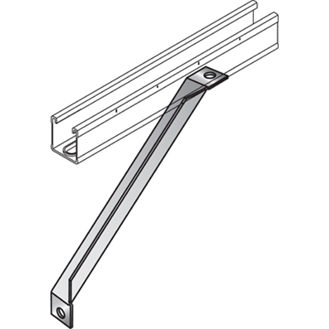 BIM objects - Free download! Angle brace MM-AB HVAC | BIMobject