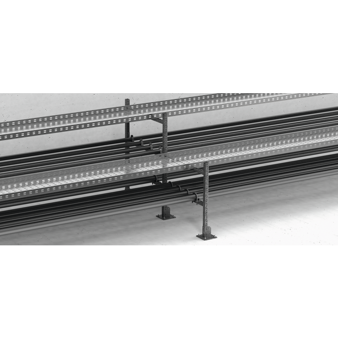 BIM objects - Free download! Typical Support MT System HVAC | BIMobject