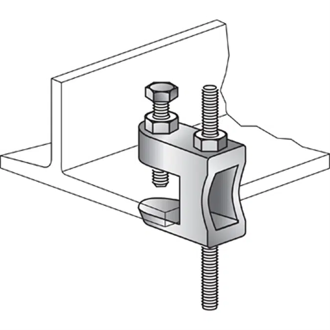 BIM objects - Free download! Beam clamp MAB HVAC | BIMobject