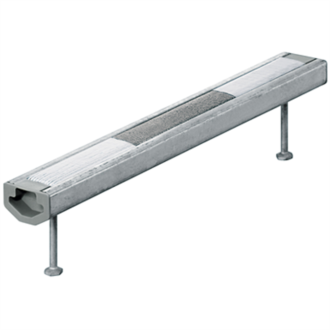 BIM objects - Free download! Anchor channel HAC-T (TCRS) HVAC | BIMobject