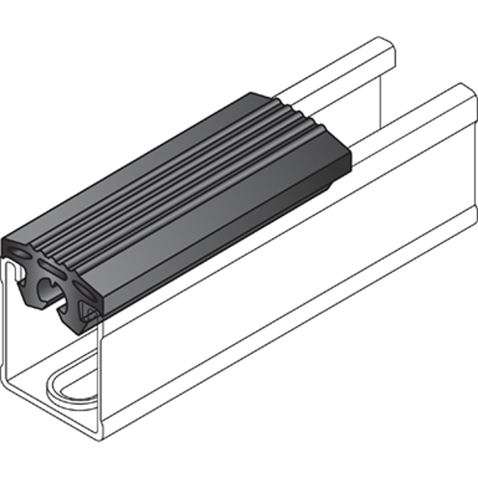 BIM objects - Free download! Rubber inlay MQZ-RI 20cm HVAC | BIMobject