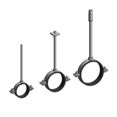 BIM 对象 - 免费下载！ Heavy-duty pipe ring MP-MXI-F HVAC | BIMobject