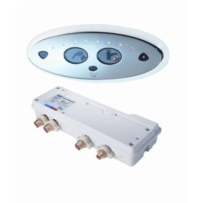BIM objects - Free download! Rada Sense - Bath Shower T3 | BIMobject