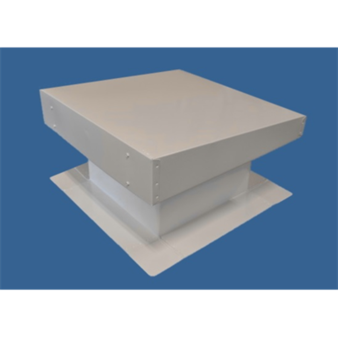BIM objects - Free download! Built Up Roof Flat Top Vent - TPO | BIMobject