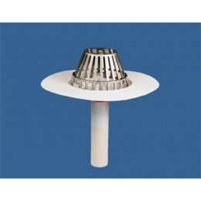 BIM objects - Free download! Commerical Spun Copper Drain - TPO | BIMobject