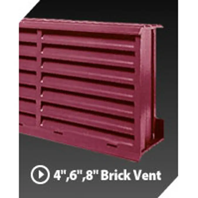 BIM objects - Free download! 4", 6", 8" Brick Vent - archived Oct 31 ...