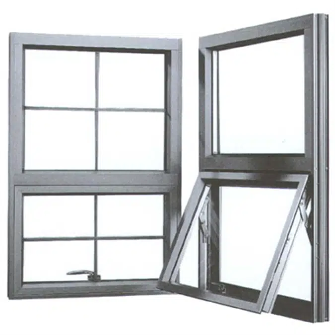 BIM objects - Free download! Epic Series, 2250-E, Double Casement ...