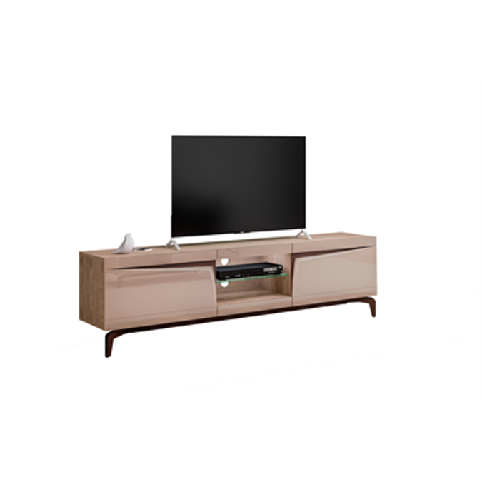 BIM objects - Free download! Iris TV Cabinet | BIMobject