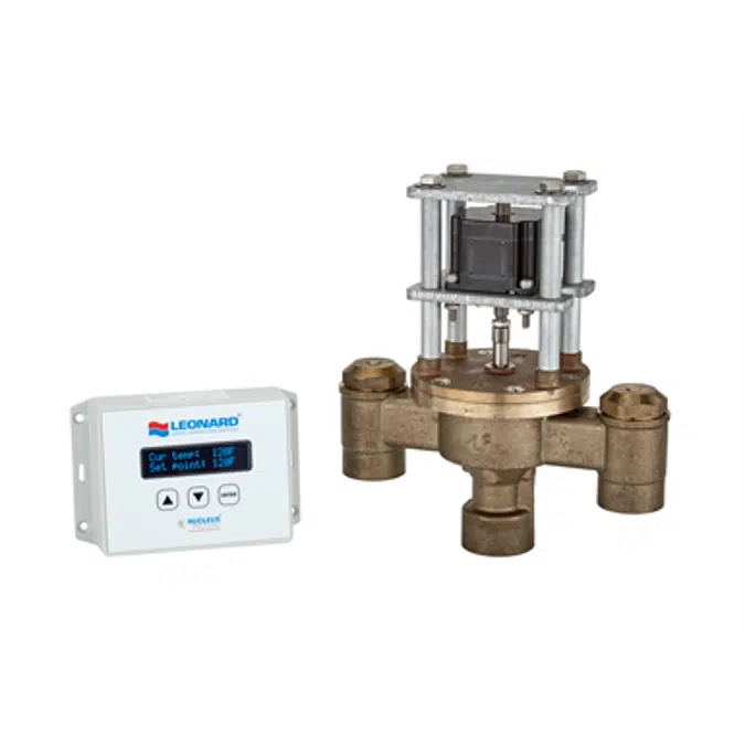 BIM objects - Free download! Megatron PNV-100-LF - Proton Electronic Mixing Valve | BIMobject